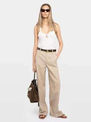 Zadig&Voltaire Striped Wide-leg Pants