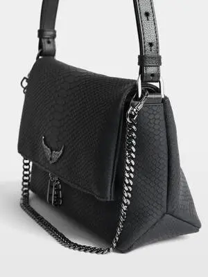 Zadig&Voltaire Rocky Ii Soft Savage Leather Bag