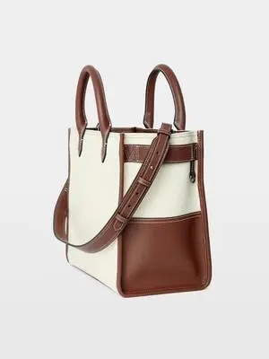 Zadig&Voltaire Canvas And Grained Leather Tote Bag