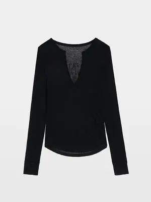Zadig&Voltaire Tani Henley T-shirt