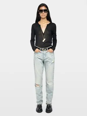 Zadig&Voltaire Tani Henley T-shirt