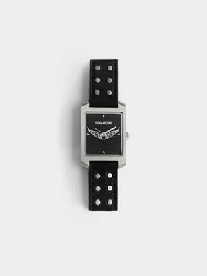 Zadig&Voltaire Voltaire Studded Leather Watch