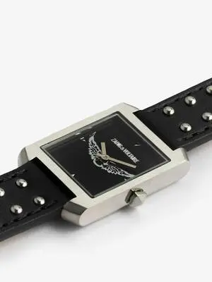 Zadig&Voltaire Voltaire Studded Leather Watch