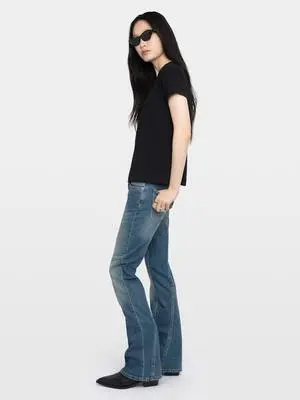 Zadig&Voltaire Suzan T-shirt With Wing Brooch - Black