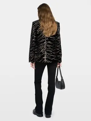 Zadig&Voltaire Vavy Sequin Velvet Blazer