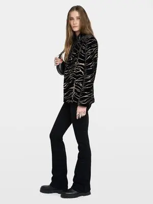 Zadig&Voltaire Vavy Sequin Velvet Blazer