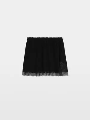 Zadig&Voltaire Jarvis Lace Mini Skirt