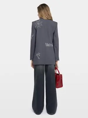 Zadig&Voltaire Vival Embellished Blazer - Anthracite