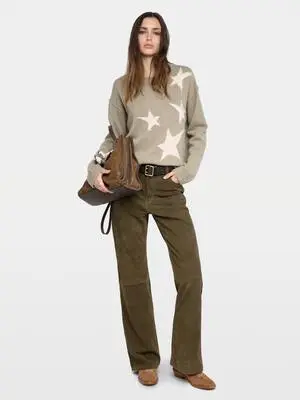 Zadig&Voltaire Markuz Cashmere Sweater - Olive