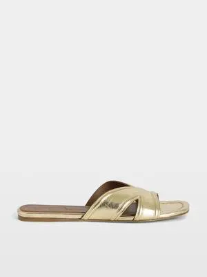 Zadig&Voltaire Azora Mules - Gold