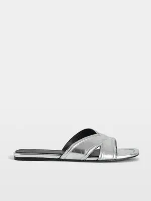 Zadig&Voltaire Azora Mules Silver