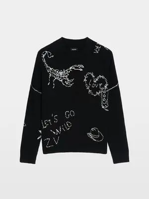 Zadig&Voltaire Bobo Wool Sweater - Noir