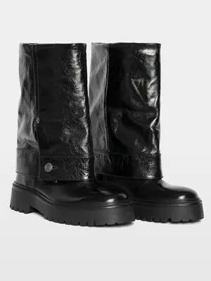 Zadig&Voltaire Angie Vintage Leather Boots