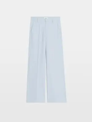 Zadig&Voltaire Panol Tailored High-waisted Trousers - Sky