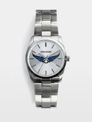 Zadig&Voltaire Strass Wings Watch - Steel