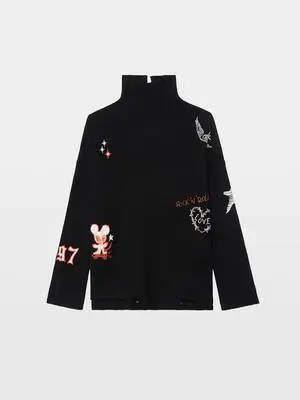 Zadig&Voltaire Bleeza Cashmere Sweater