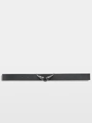 Zadig&Voltaire Rock Reversible Vintage Belt - Road