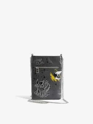 Zadig&Voltaire Rock Phone Pouch - Road