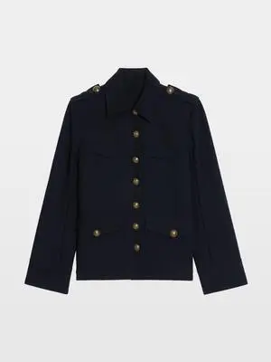 Zadig&Voltaire Veraman Military-inspired Blazer - Encre