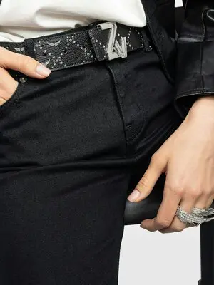 Zadig&Voltaire Initial Belt - Black