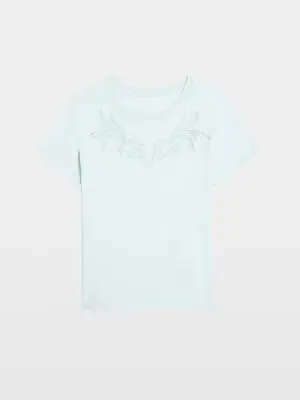 Zadig&Voltaire Alys T-shirt - Cloud