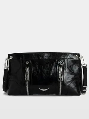 Zadig&Voltaire Sunny Moody Vintage Patent Bag - Noir