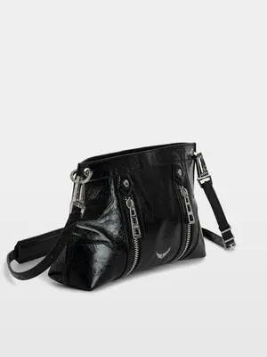 Zadig&Voltaire Sunny Moody Vintage Patent Bag - Noir