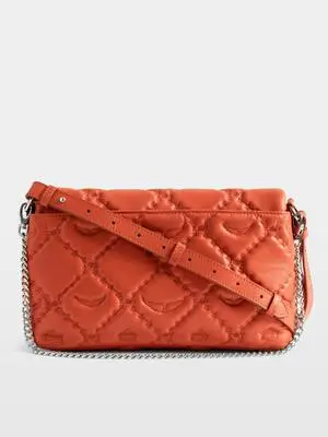 Zadig&Voltaire Rocky Ii Quilted Monogram Shoulder Bag