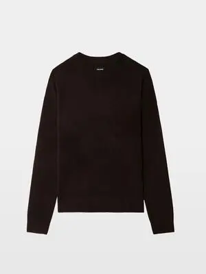 Zadig&Voltaire Wool And Cashmere Sweater - Dark Chocolate