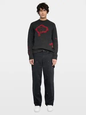 Zadig&Voltaire Jordan Merino Wool Sweater - Anthracite
