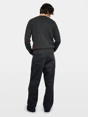 Zadig&Voltaire Jordan Merino Wool Sweater - Anthracite