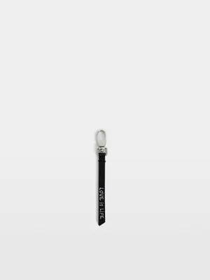 Zadig&Voltaire Love Link Keyring - Black