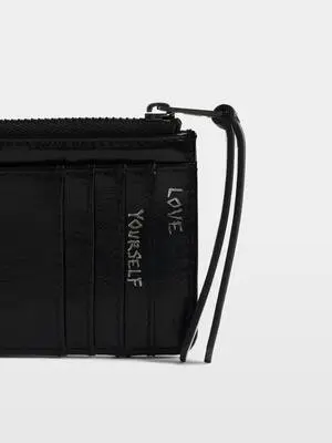 Zadig&Voltaire Zv Vintage Patent Studs Cardholder