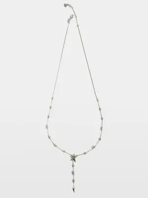 Zadig&Voltaire Rock Star Necklace - Shiny Silver