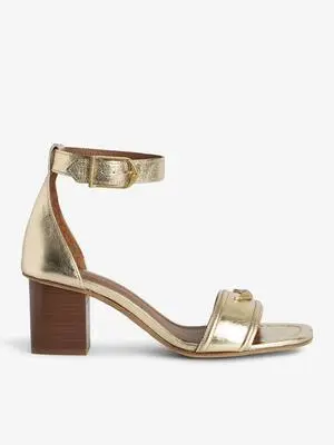 Zadig&Voltaire Caprese Leather Sandals