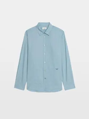 Zadig&Voltaire Sid Shirt - Sky