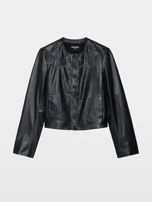Zadig&Voltaire Luxi Leather Jacket