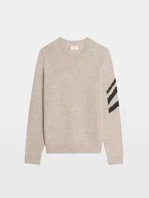 Zadig&Voltaire Kennedy Cashmere Sweater - Oatmeal