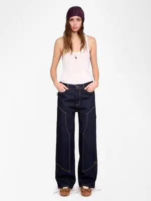 Zadig&Voltaire Perya Jeans - Brut