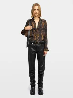 Zadig&Voltaire Thely Silk Shirt - Black