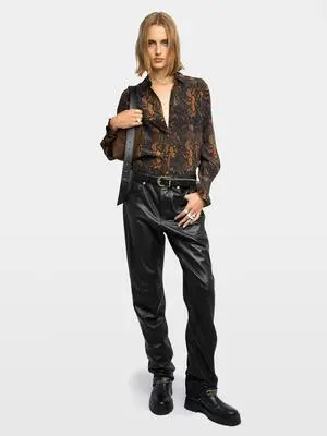 Zadig&Voltaire Thely Silk Shirt - Black