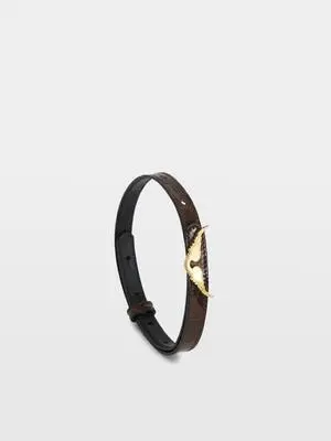 Zadig&Voltaire Rock Croco Bracelet - Bonny