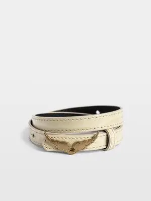 Zadig&Voltaire Rock Croco Bracelet - Flash