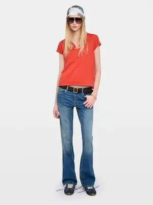 Zadig&Voltaire Henley T-shirt - Spice