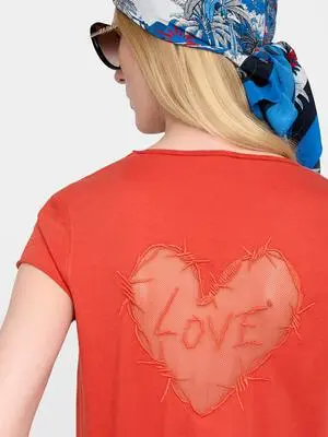 Zadig&Voltaire Henley T-shirt - Spice