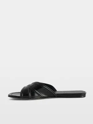 Zadig&Voltaire Azora Vintage Patent Mules - Noir