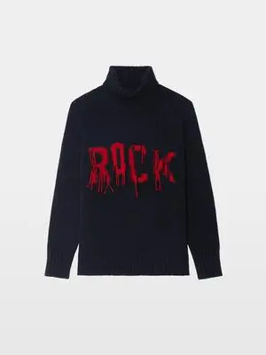 Zadig&Voltaire Mora Wool Rock Sweater - Encre