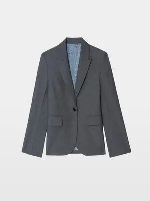 Zadig&Voltaire Vavy Blazer - Gris Chine