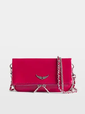 Zadig&Voltaire Rock Mini Vintage Patent Clutch - Podium