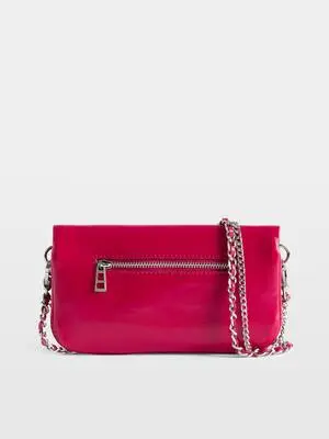 Zadig&Voltaire Rock Mini Vintage Patent Clutch - Podium